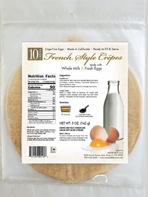 Buy French-Style Crêpes Online, Bulk and Retail Orders Available